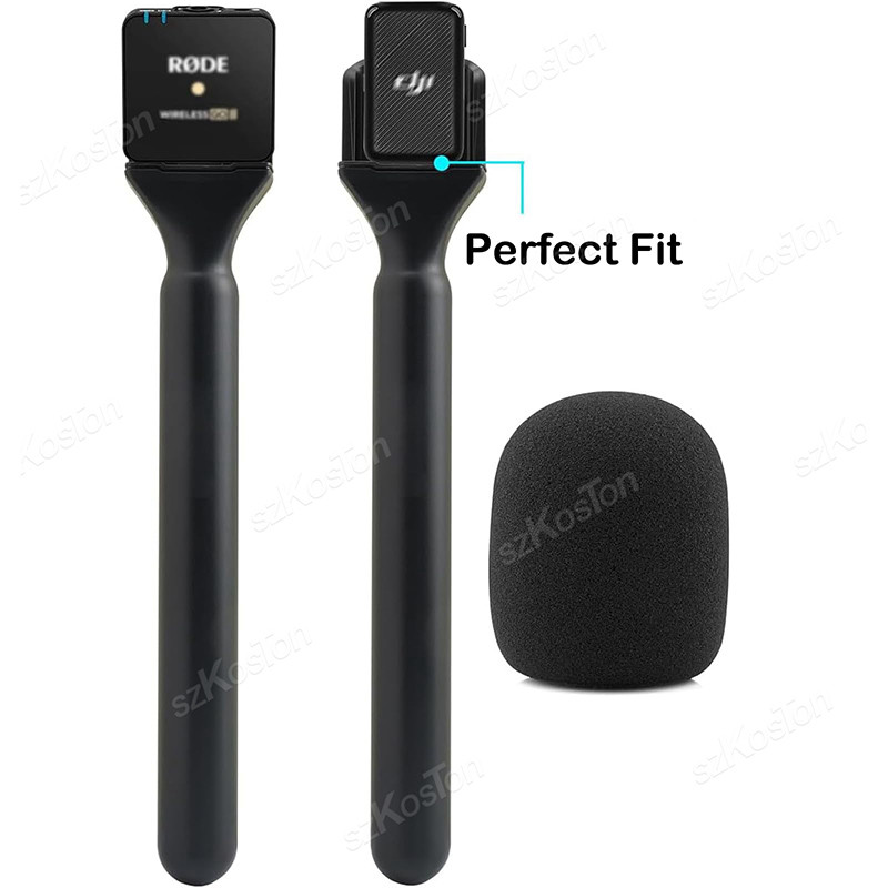 Wireless Lavalier Microphone Handheld Stick for DJI Rode Wireless GO ...