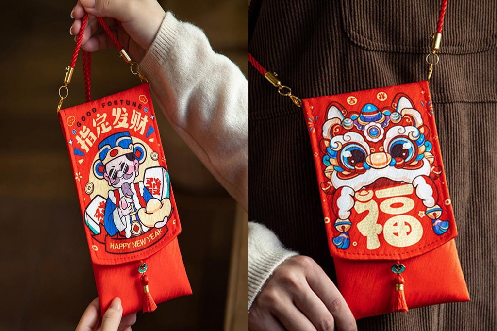Fabric Envelope High-quality Fabric Envelope Chinese New Year Lucky ...