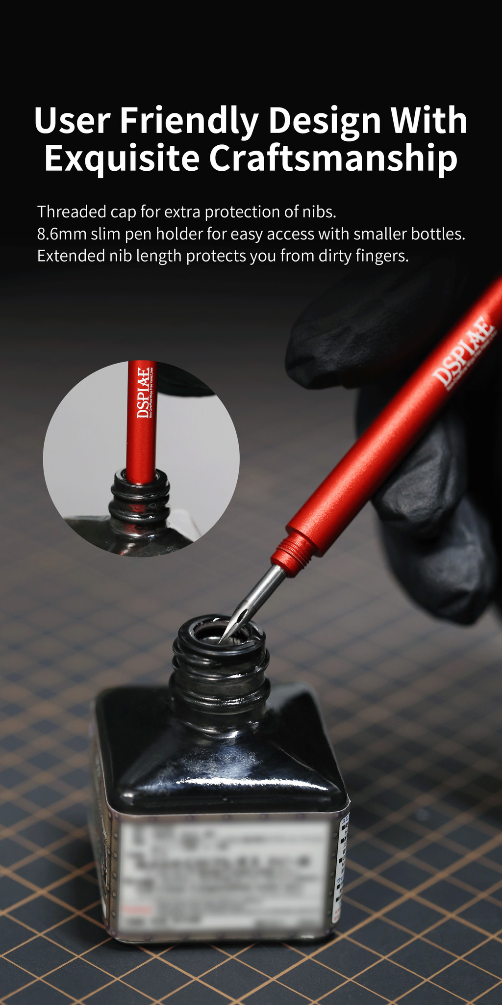 Full Metal Panel Liner Pen by Dspiae for Panel Line Paint Enhance ...