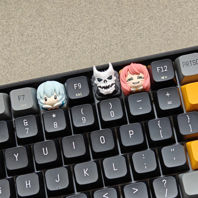 Anya Keycap 3D Creative Cute Cartoon MX Switch Resin Keycaps DIY ...