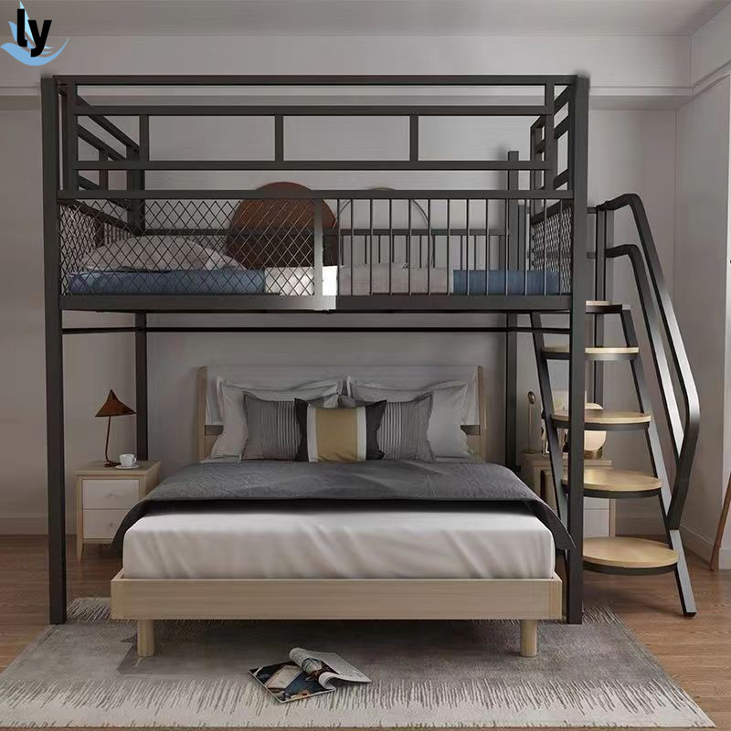 Iron With Iron Frame High Low Same Size Student Kids Bunk Beds For ...