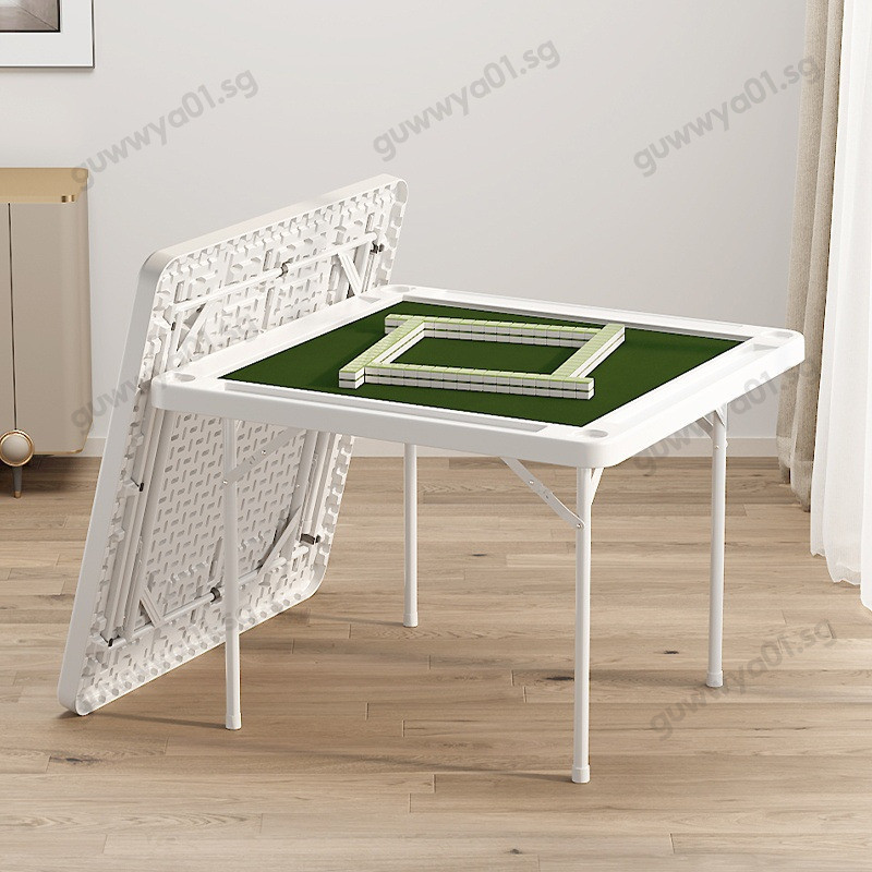 Mahjong Table Foldable Outdoor Home Hand Rubbing Playing Card Table ...