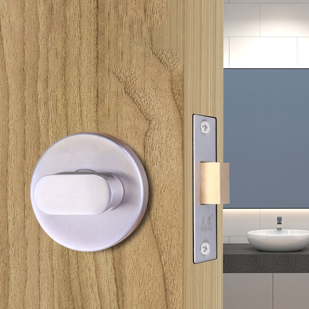 【FRDE】Bathroom Indicator Bolt Privacy WC Toilet Door Lock Satin ...