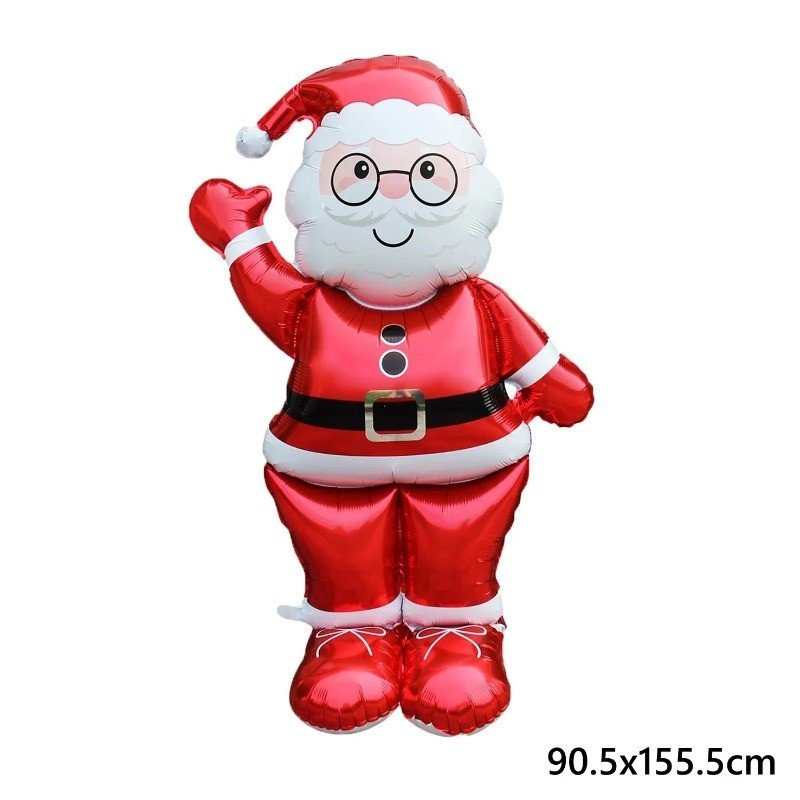 Santa Claus Foil Balloons - Extra Large 60 Inch Santa Claus Balloons ...