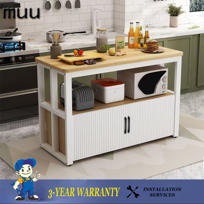 Muu Kitchen Storage Cabinet Multi-functional Cutting Operation Table ...