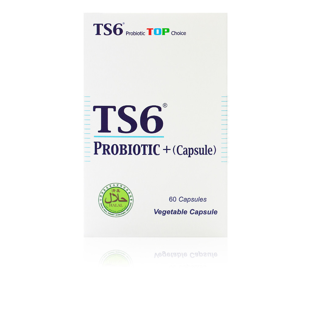 TS6 Probiotic Capsule 60's | Digestive & Gut Health, Immune Support ...