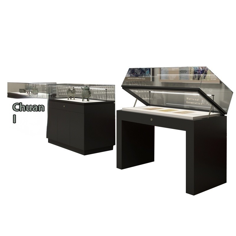 Display Cabinet Museum Literature And Cultural Relics Baking Paint ...