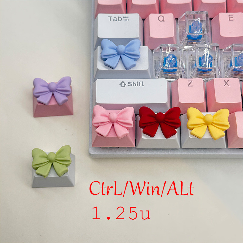 Bow Ctrl Universal Keycap 1.25U Personalized Keycap Customization Love ...