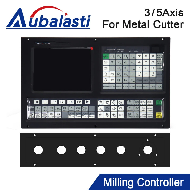 CNC Controller TAC2005M Metal Milling Controller 3axis 5axis Milling Controller+PLC+ATC Function ...