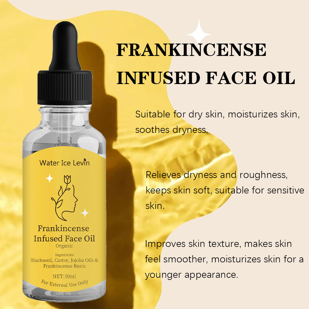 Frankincense Resin Infused Organic Black Seed,Castor & Jojoba Oils for Face Anti-Aging Miracle ...