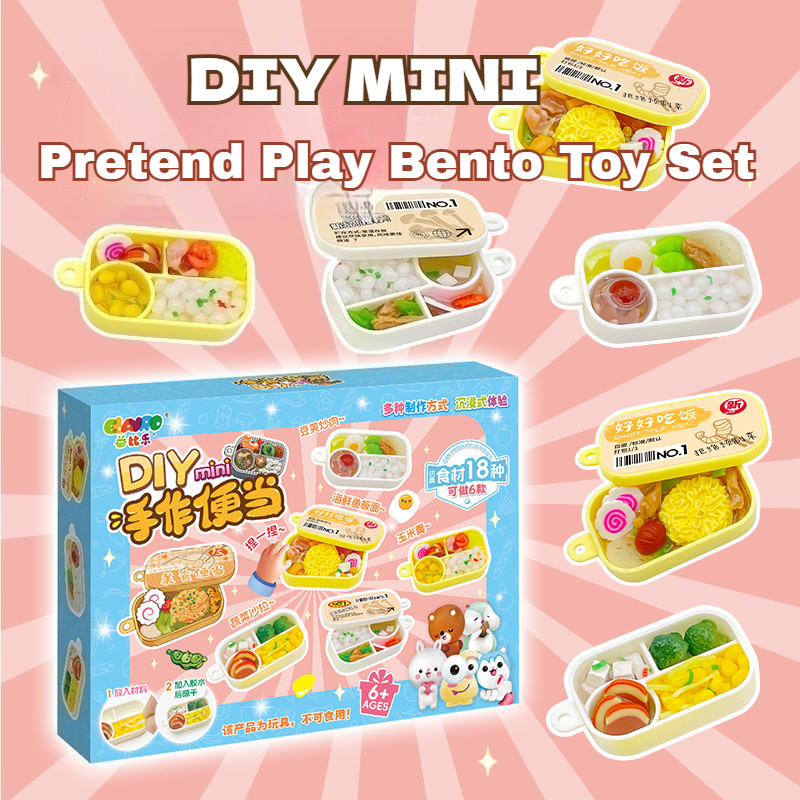 Kids DIY Craft Kit Kids Make Your Own Mini Food Kit Mini Food Charm DIY ...