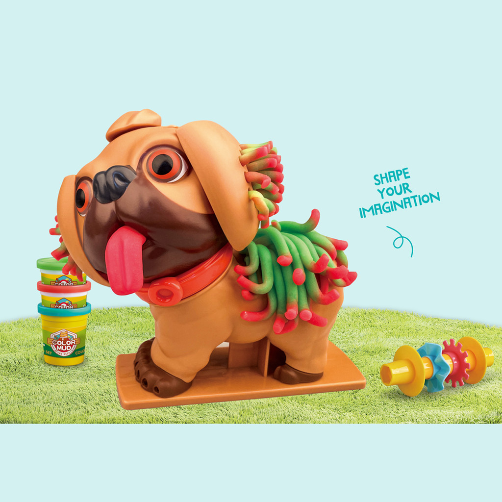 Magic Doh Puppy Decoration Modelling Compound Playset for Kids Aged 3 ...