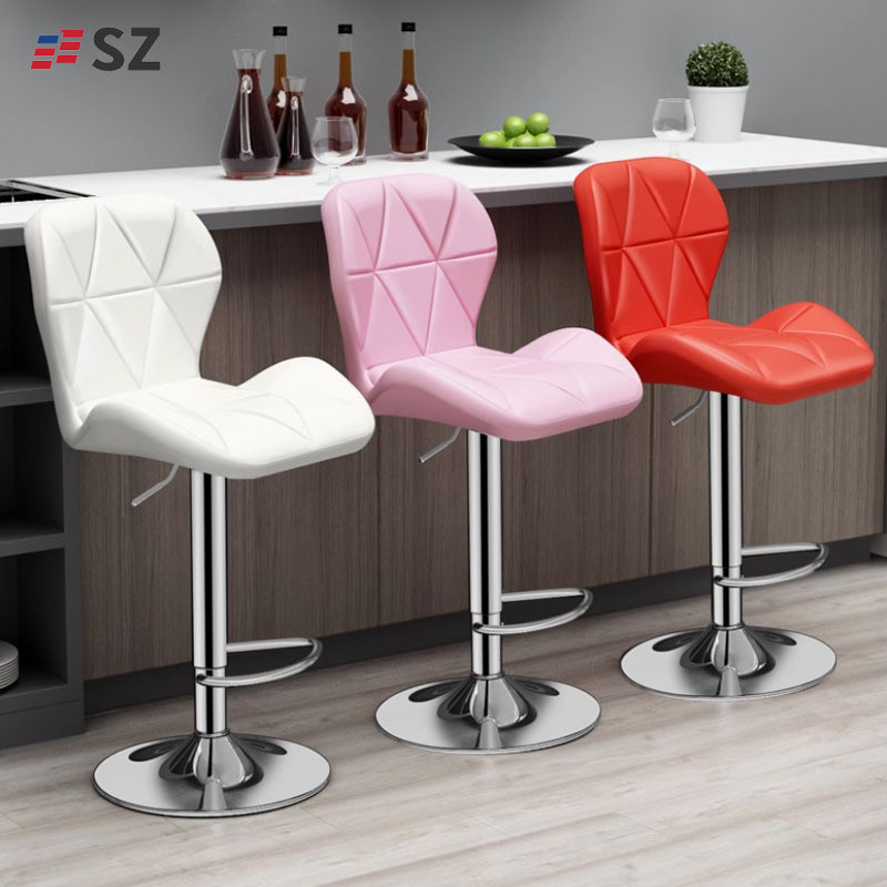 Bar Chair Lift Chair Modern Simple Home Rotating Bar Chair High Stool ...