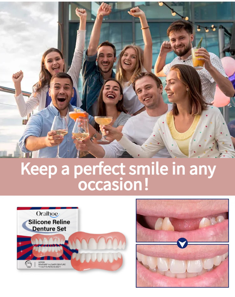 Aesthetic Comfort Denture Sets Add Smile Material Denture Finishing Set ...