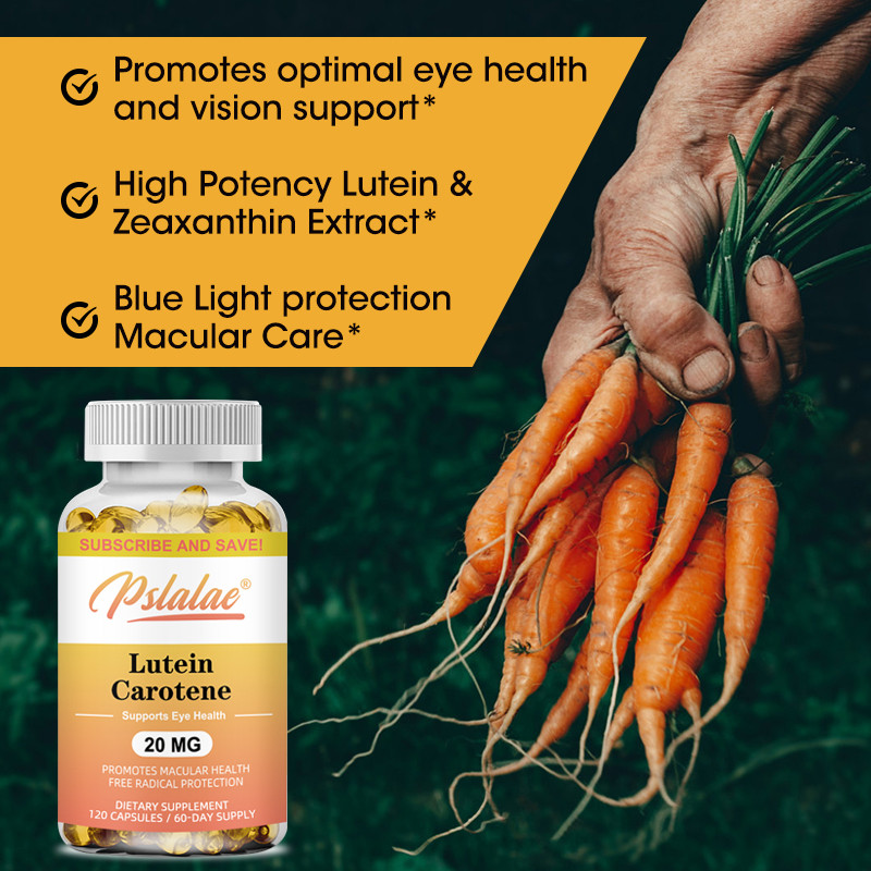 Lutein capsules relieve eye pressure and blue light, macular protection ...