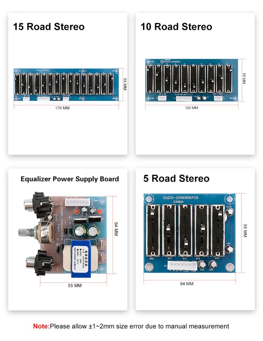 EQ Equalizer Board Stage Professional Tone Preamplifier Amplifier ...