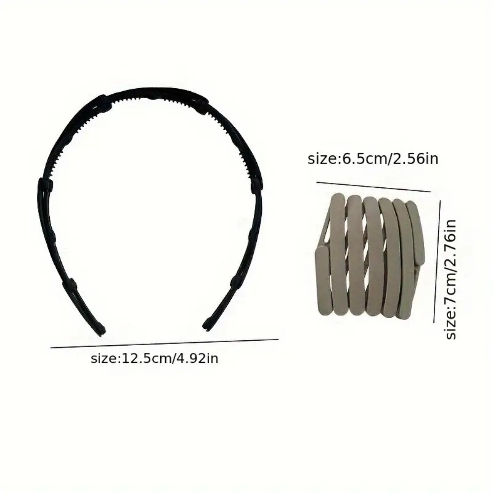 NEW Sweet Girls Easy Folding Portable Magic Headband Anti-skid ...