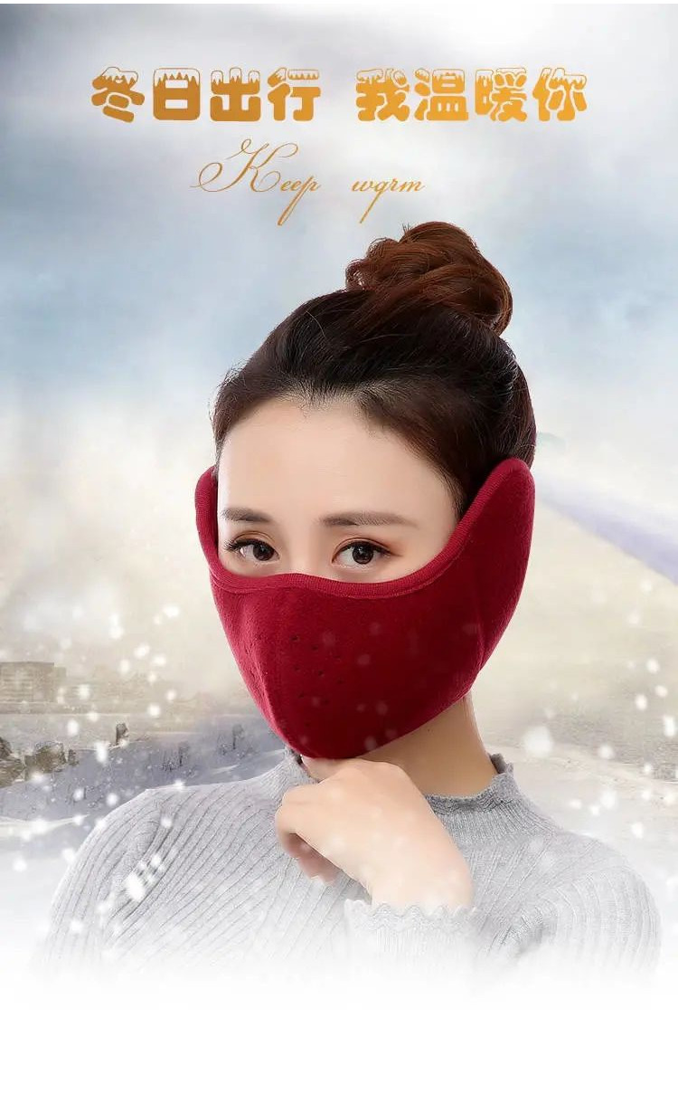 【Buy 1 and get 1】Two-in-one warm masks for men and women in winter ...