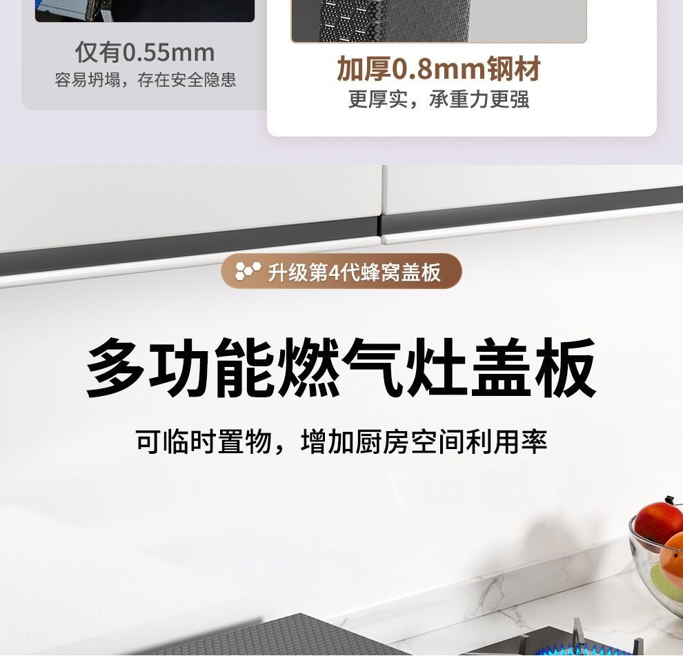 [in stock] Kitchen Gas Stove Cover Plate Overcover Gas Stove Baffle ...