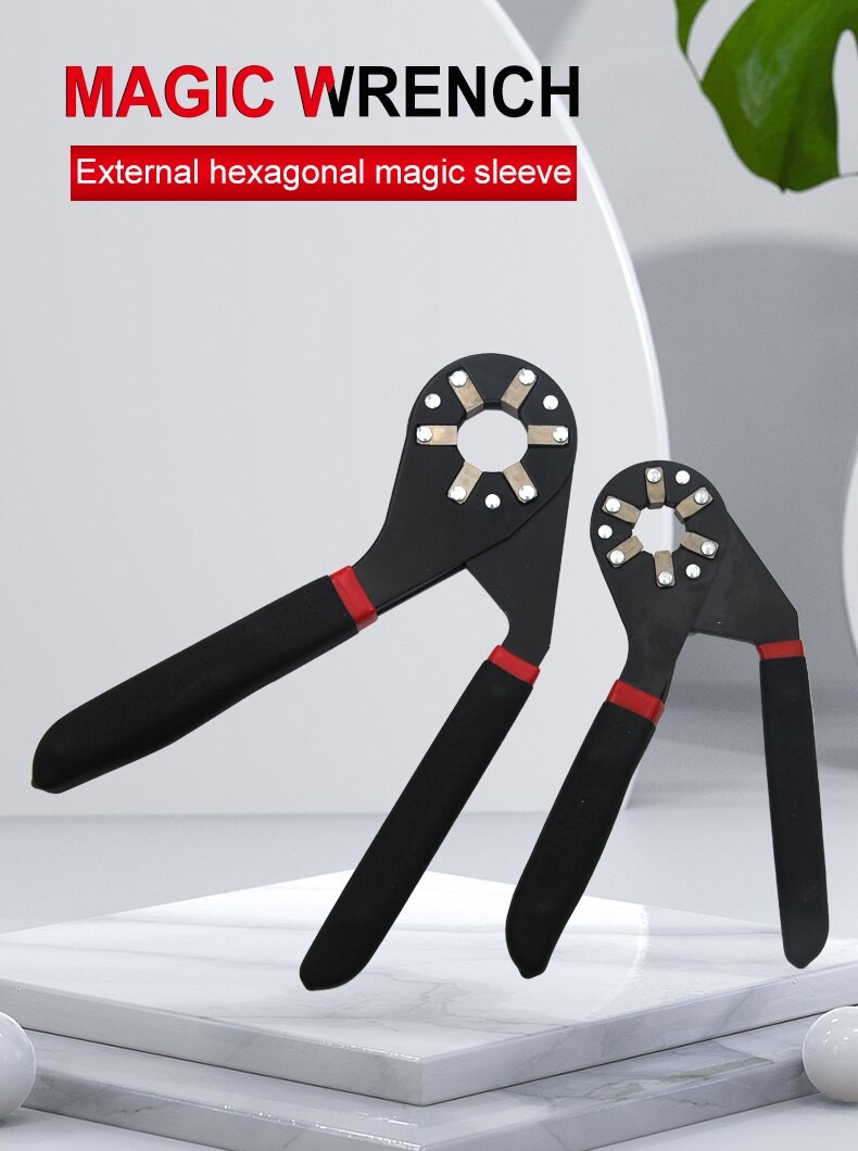 Universal Magic Wrench, 6/8 Inch Maintenance Adjustable Spanner, Outer ...