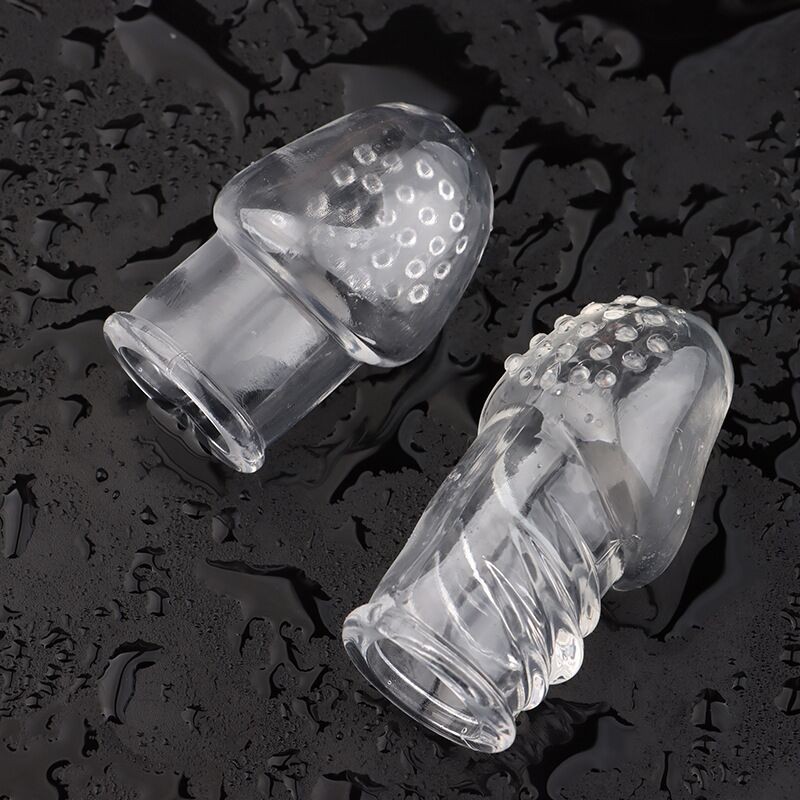 Penis Enlargement Sleeve Glans Extension Penis Ring Lock Sperm Cock ...