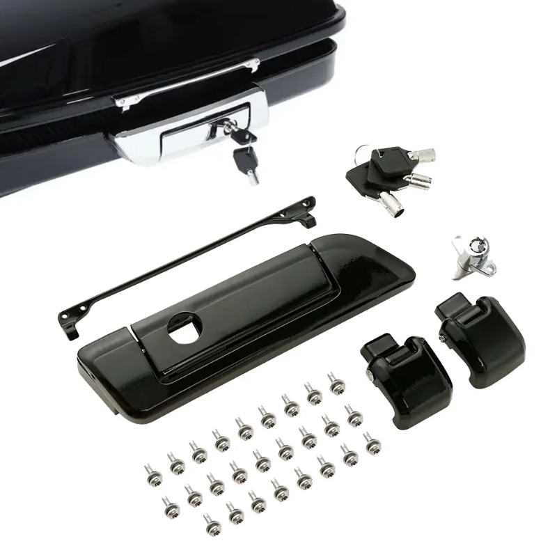 Motorcycle Tour Pack Latch Pack Trunk Latch Key for Harley Touring Road ...
