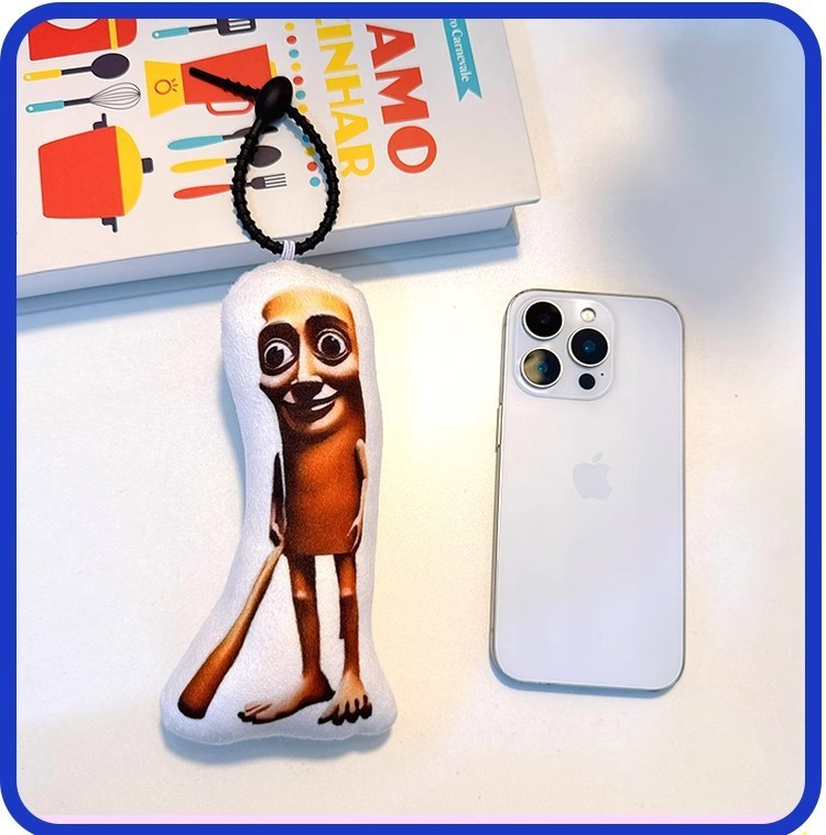 Brainrot Tung Tung Tung Wooden Stick Human Voice Pendant | Shopee Singapore