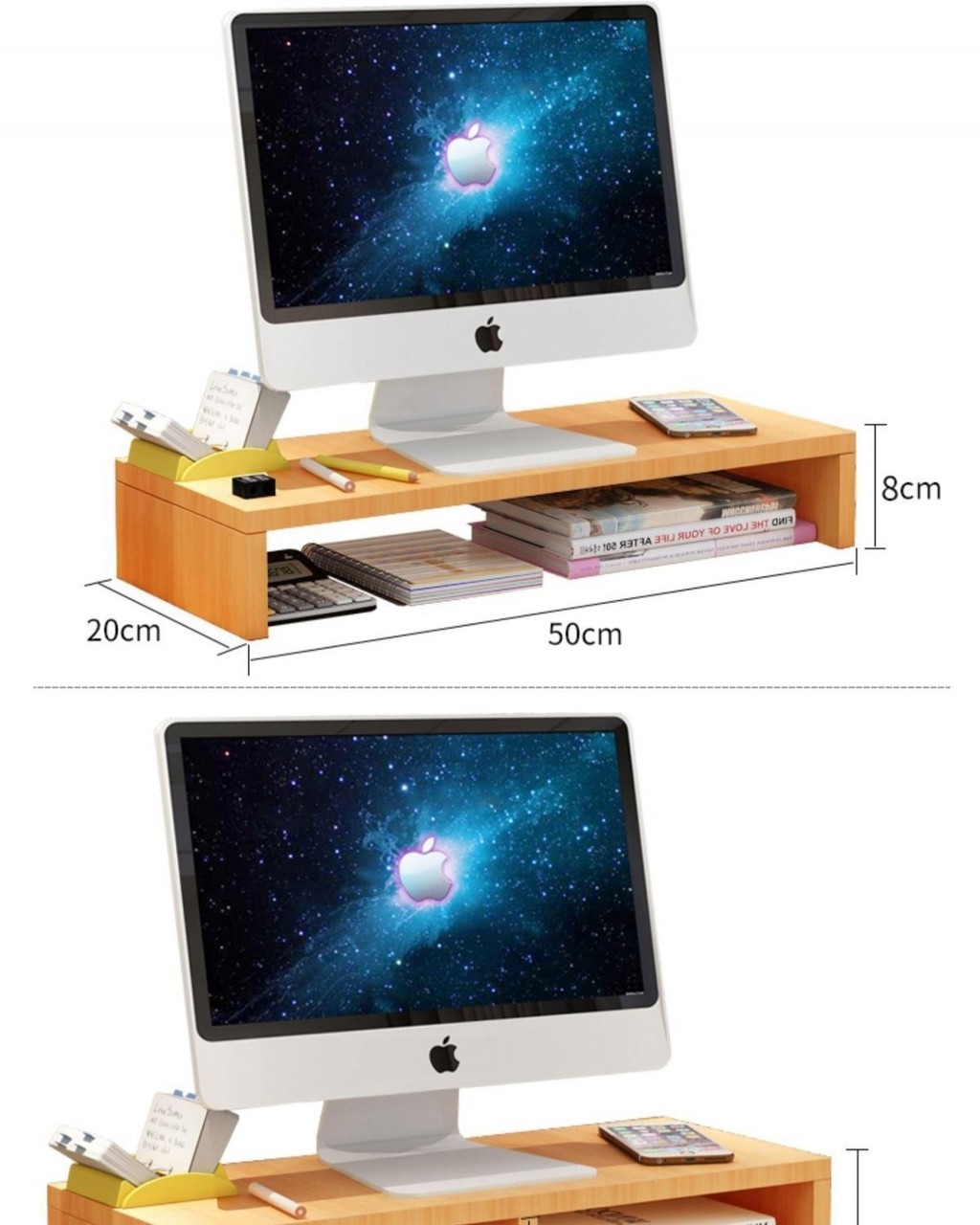 [in stock] Computer Monitor Stand Neck Support Office Desk Riser ...