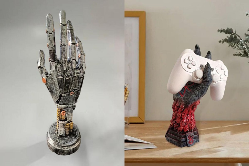 largesize| Controller Stand Resin Hand Painted Gaming Controller Holder ...