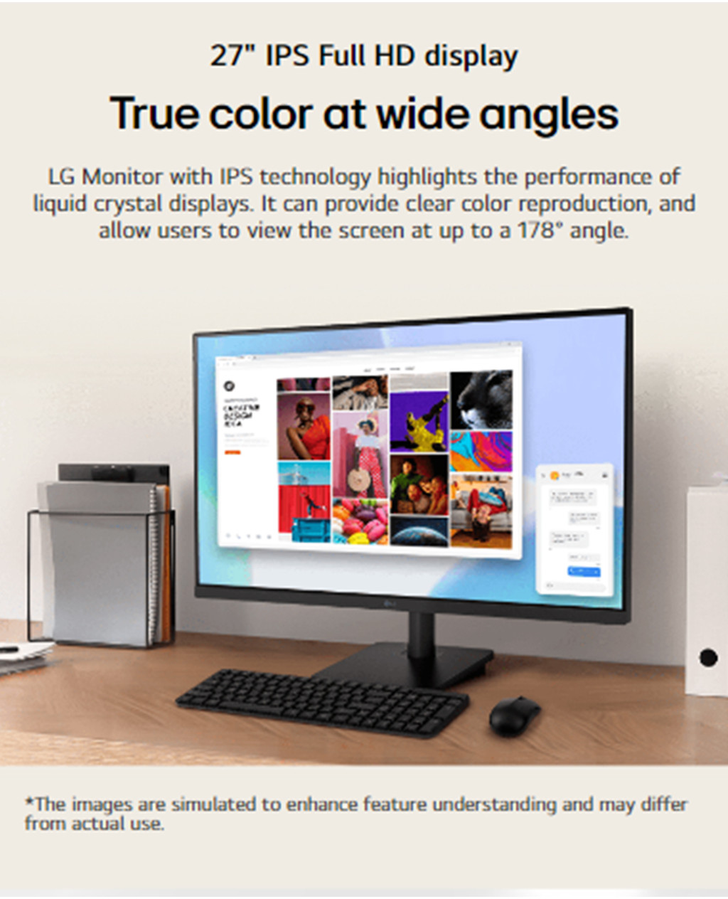 LG 27MS500 27" IPS Full HD Display Monitor | 100Hz Refresh Rate ...