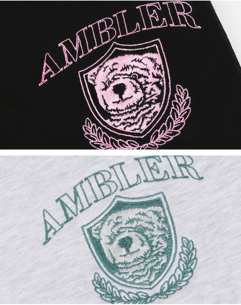 AMBLER Women's Bear Laurel Logo Banding Short - 2 Color | Shopee Singapore