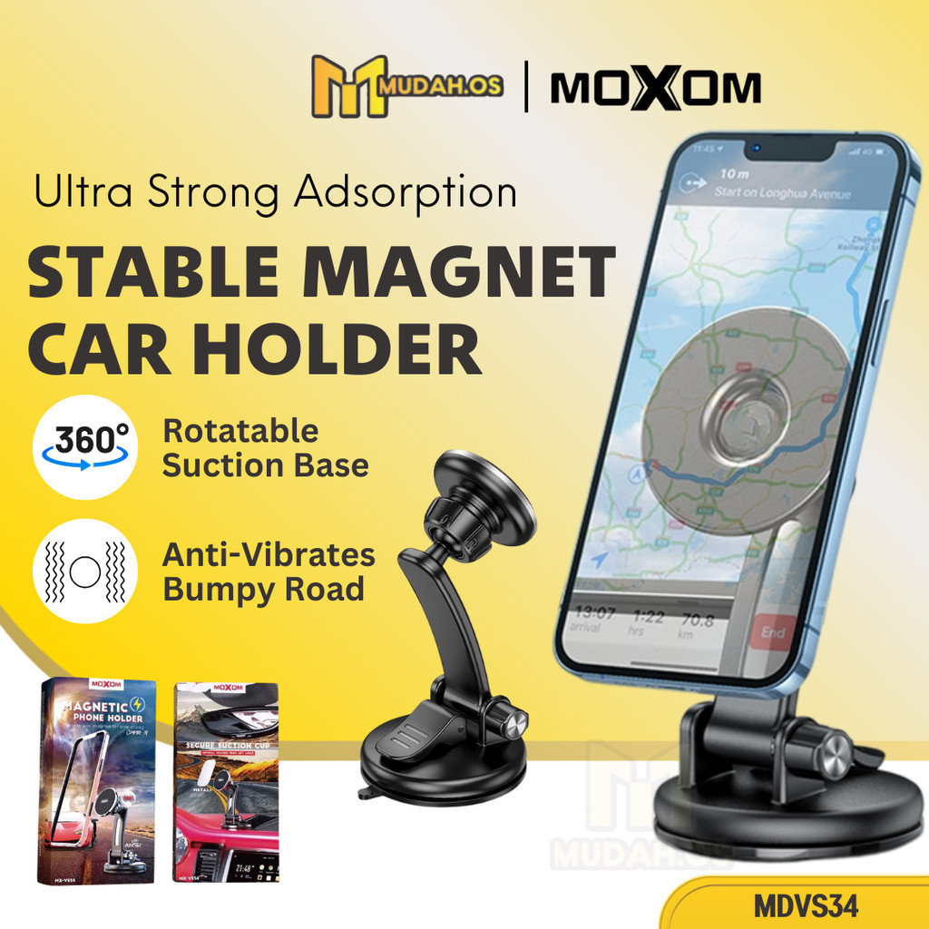 MOXOM Magnetic Rotatable 360 Degree In Car Dashboard Windshield Magnet ...