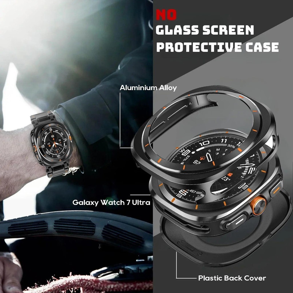 Aluminium Alloy Protective Case For Samsung Galaxy Watch Ultra 47mm Men ...