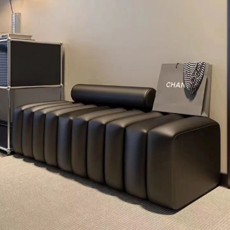 Low Stool Entrance Foyer Shoe Changing Stool Casual Resting Bench Long ...