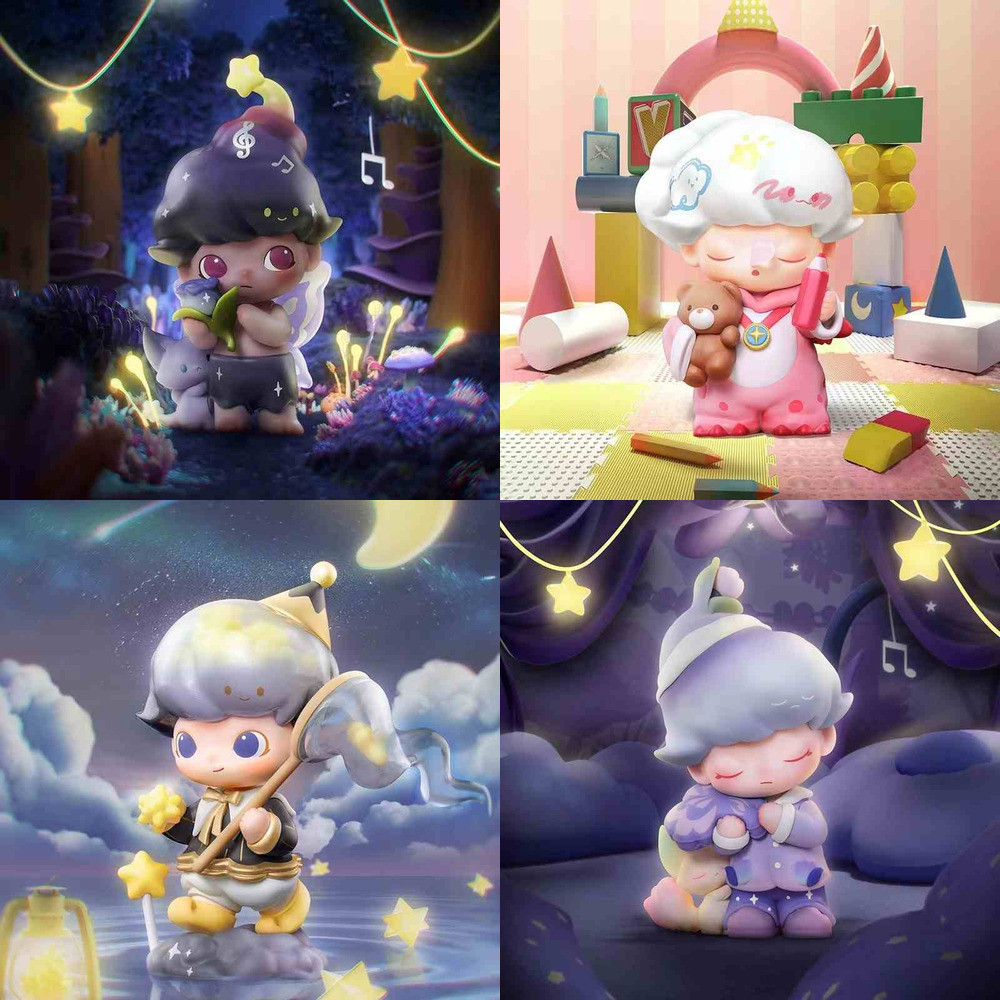 Optional Styles Meditation Dimoo Popmart Weaving Wonders Series Doll ...