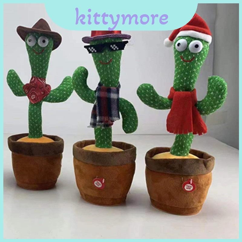 Cactus Dancing Toy With Singing And Dancing Plant Plush Interactive ...