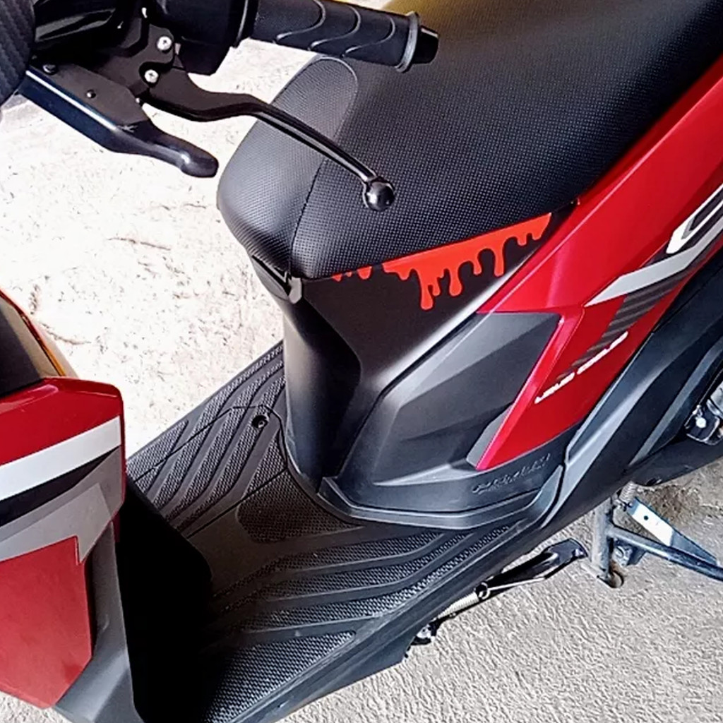 Red Blood Sticker for Motorcycle Stickers Waterproof Crime Bloody Bleed ...