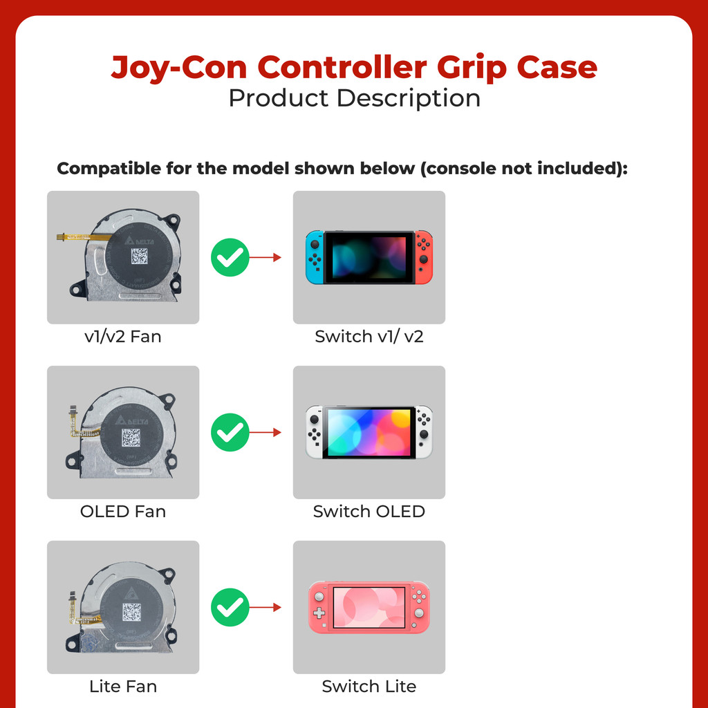 Nintendo Switch Internal Cooling Fan Replacement Part Repair Switch v1 ...
