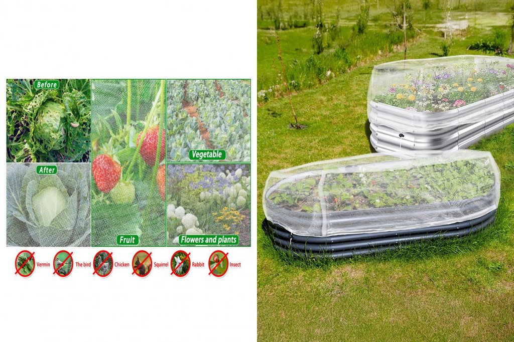 [Ready stock] Garden Protection Cover Fine Mesh Plant Protector Premium ...