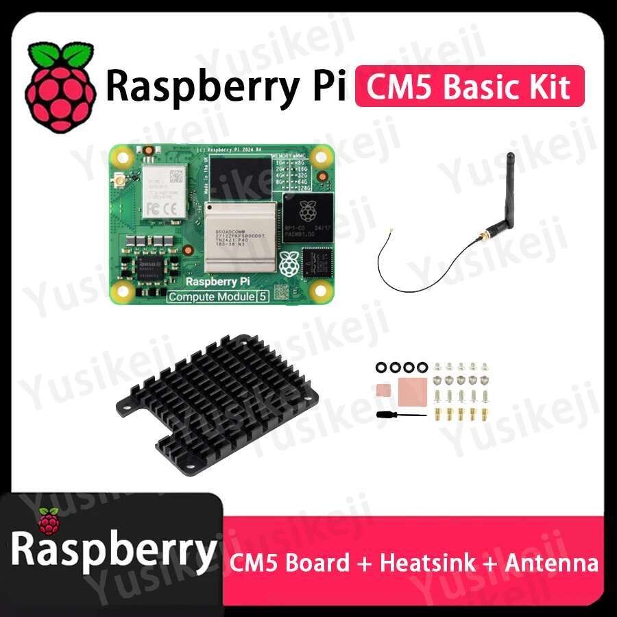Original Raspberry Pi CM5 Basic Kit RAM2/4/8/16GB ( CM5 Board , Antenna ...