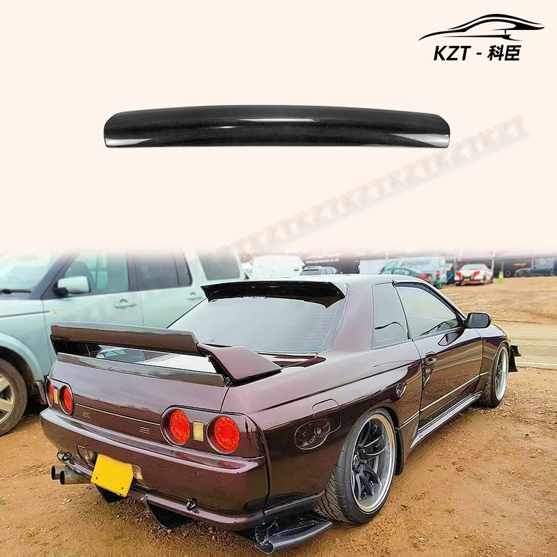 For Nissan Skyline R32 GTR FRD Type Rear Spoiler Gurney Flap Carbon ...