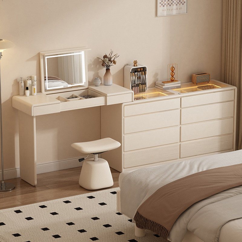 Modern Minimalist Bedroom New Style Dressing Table Bucket Cabinet ...