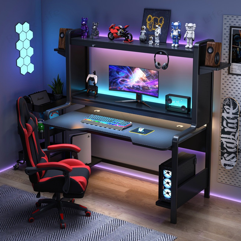 All-In-One Computer Desk Esports Table Bedroom Esports Desk Office ...