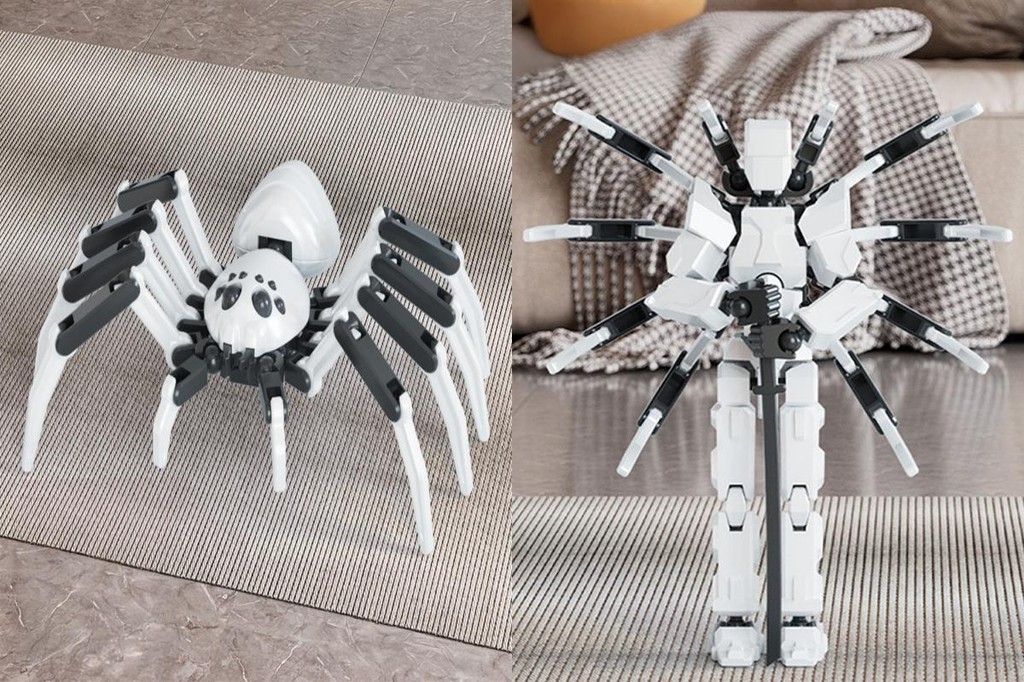 Xanthin Collectible Action Figure Articulated Spider Robot Action ...