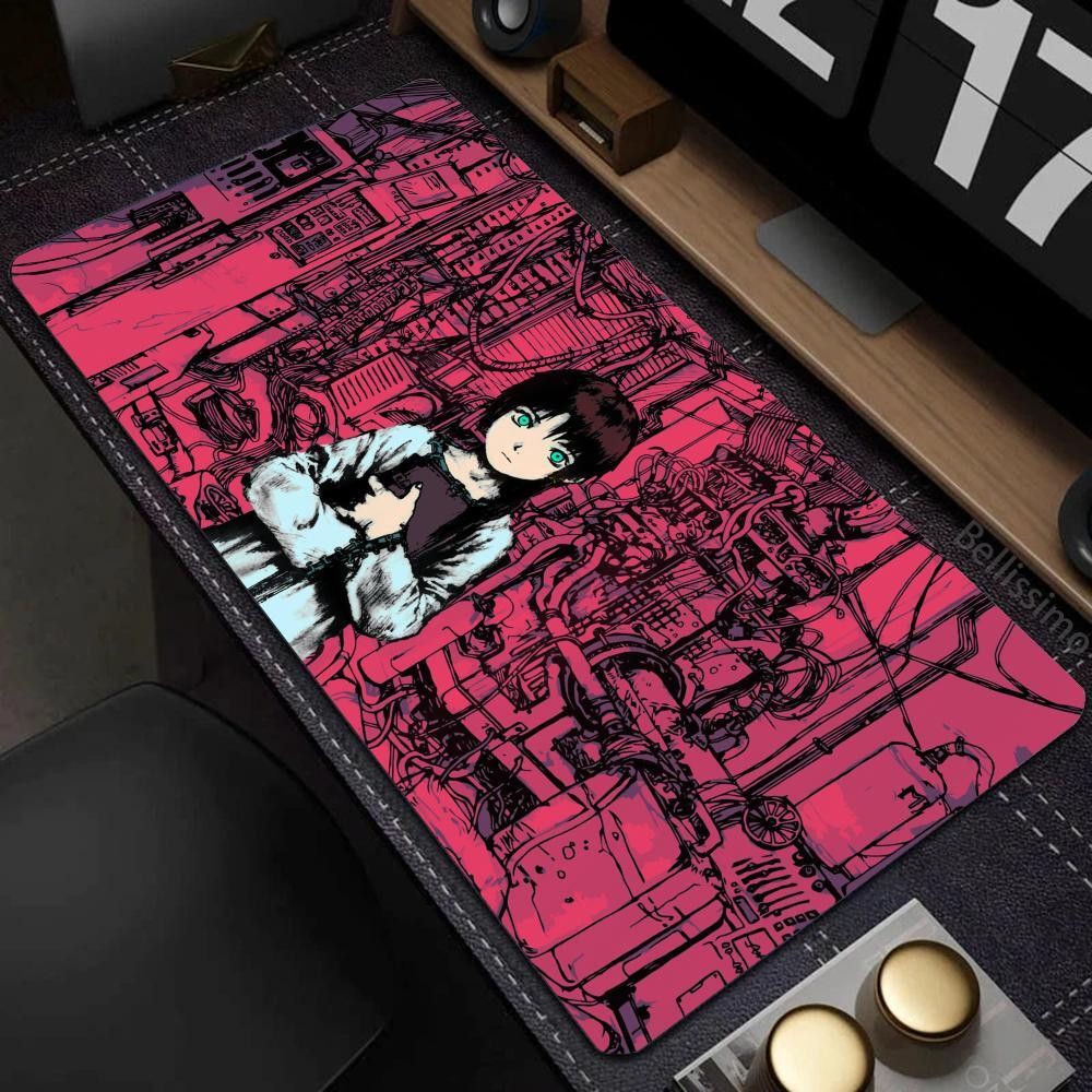 Anime Mouse Pad Serial Experiments Lain Computer Desk Mat Mouse Mats ...