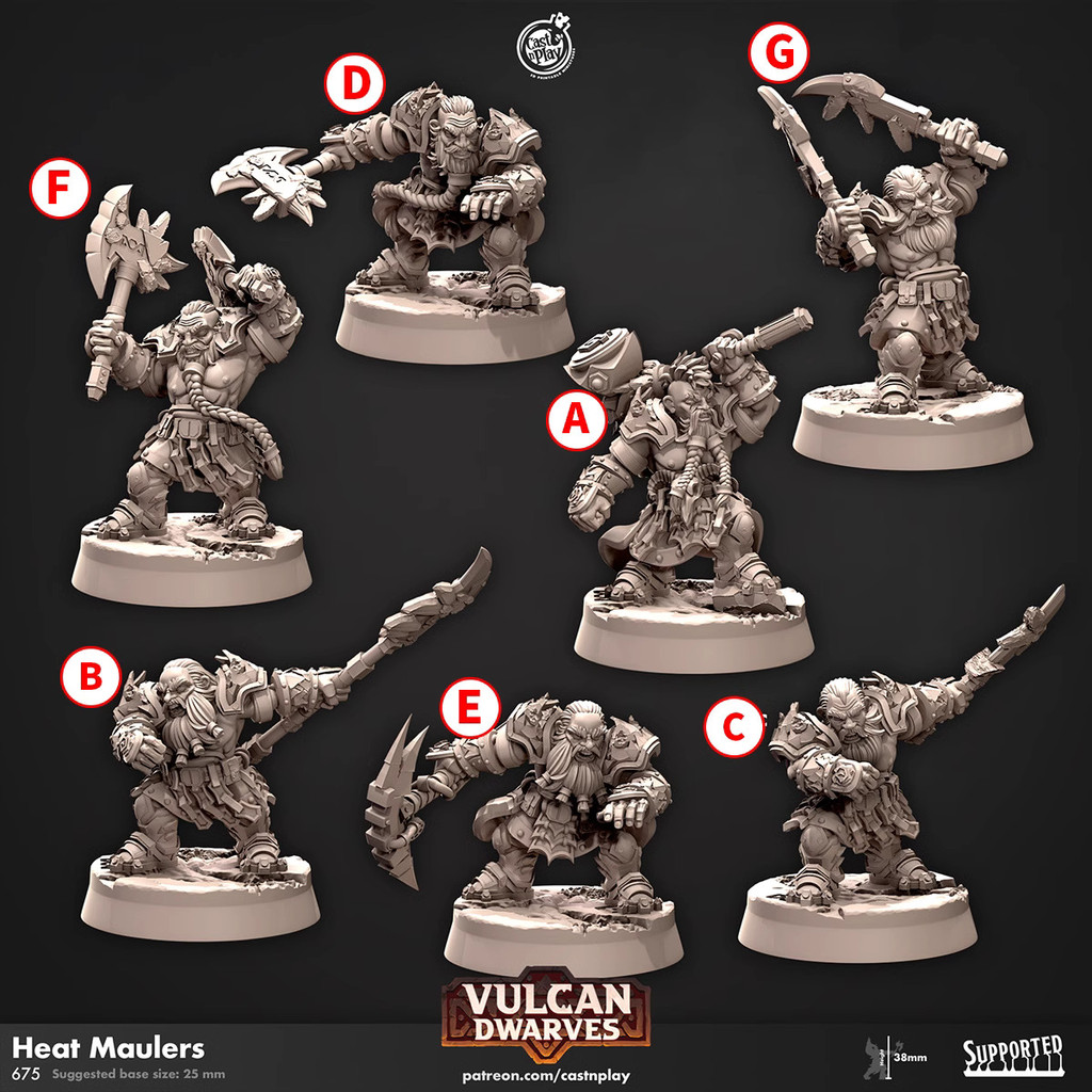 [DND Model] [Vulcan Dwarf] Butcher Thunder Gunner Iron Dragon Mobile ...