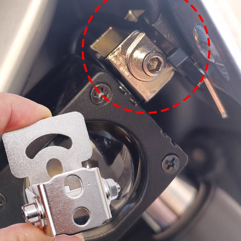 Adjustable LED Spotlight Brackets - Fog Light Clamps Holder - Rust ...