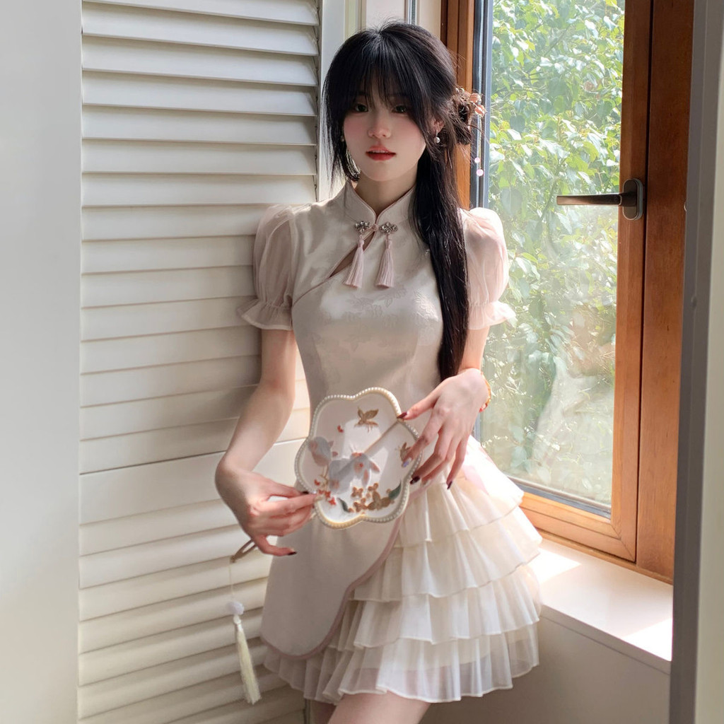Cheongsam dress plus size chinese new year cny dress clothes 2025 旗袍 ...
