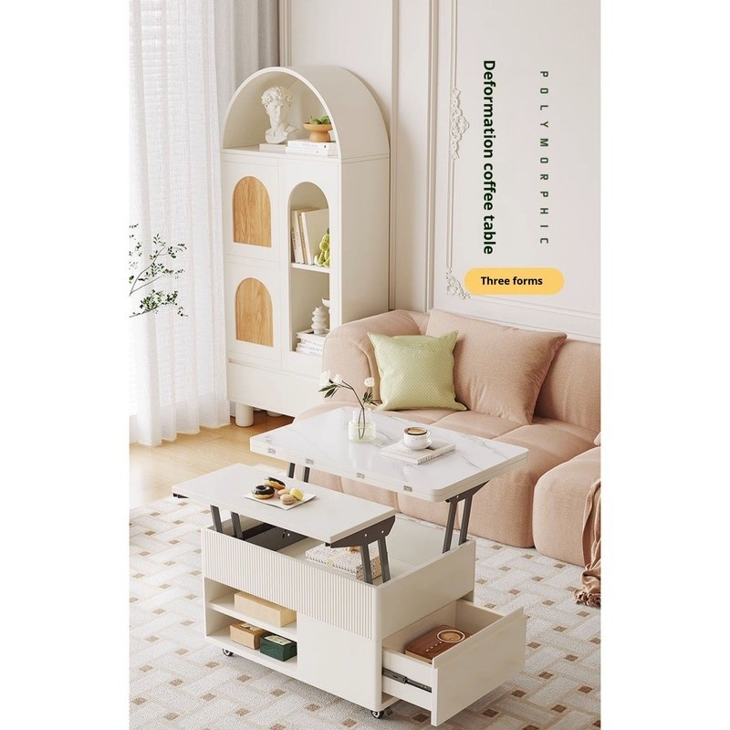 Coffee Table Multifunctional Lift Top Coffee Table Dining Table ...
