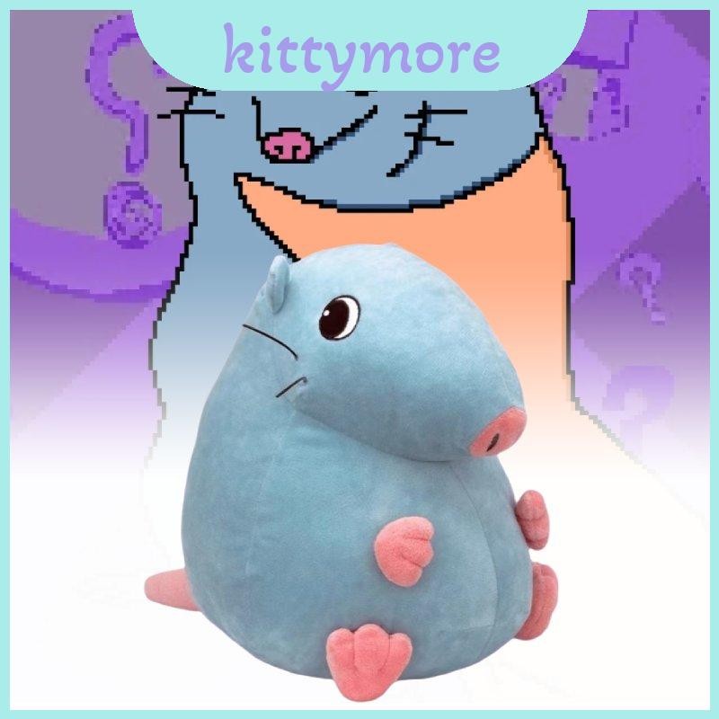 Adorable Pizza Tower Stupid Rat Plush Toy In Soft Sky Blue Color For ...